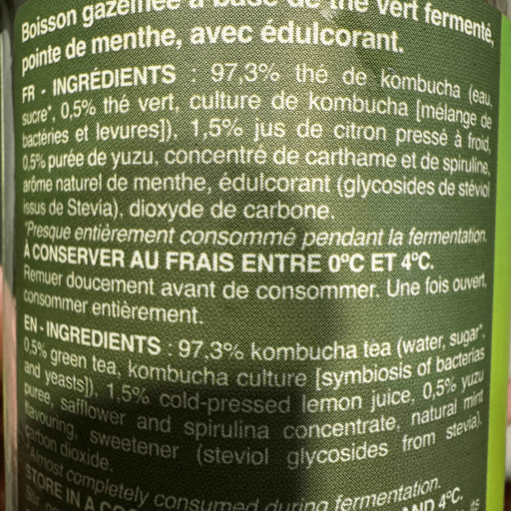 Avis Ciao Kombucha : La Boisson de Squeezie (2026) 冷